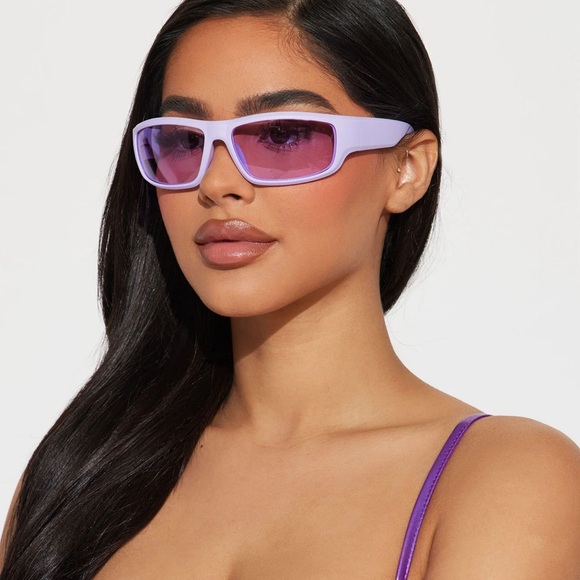 Accessories | Purple Passion Plastic Frame Purple Lens Sunnies | Poshmark